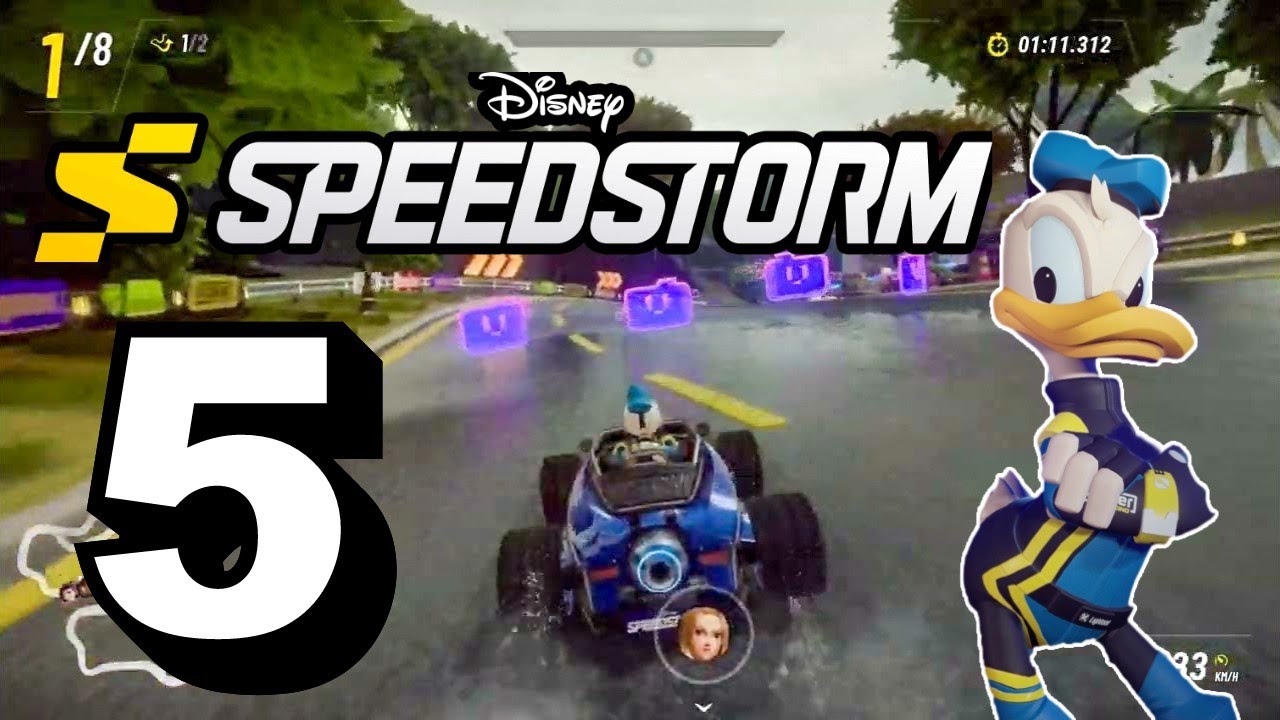 Disney Speedstorm Pc Gameplay Meet Donald Duck Race 5 Youtube