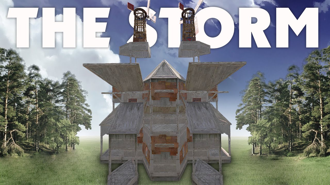 THE STORM - Best Solo/Duo Snowball 2x1 Bunker Base Rust - YouTube