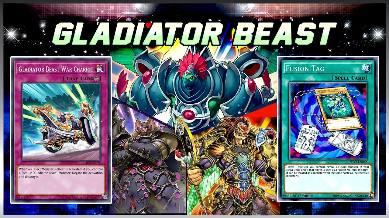 NEW GLADIATOR BEAST SUPPORT 2020! [Yu-Gi-Oh! Duel Links] - YouTube