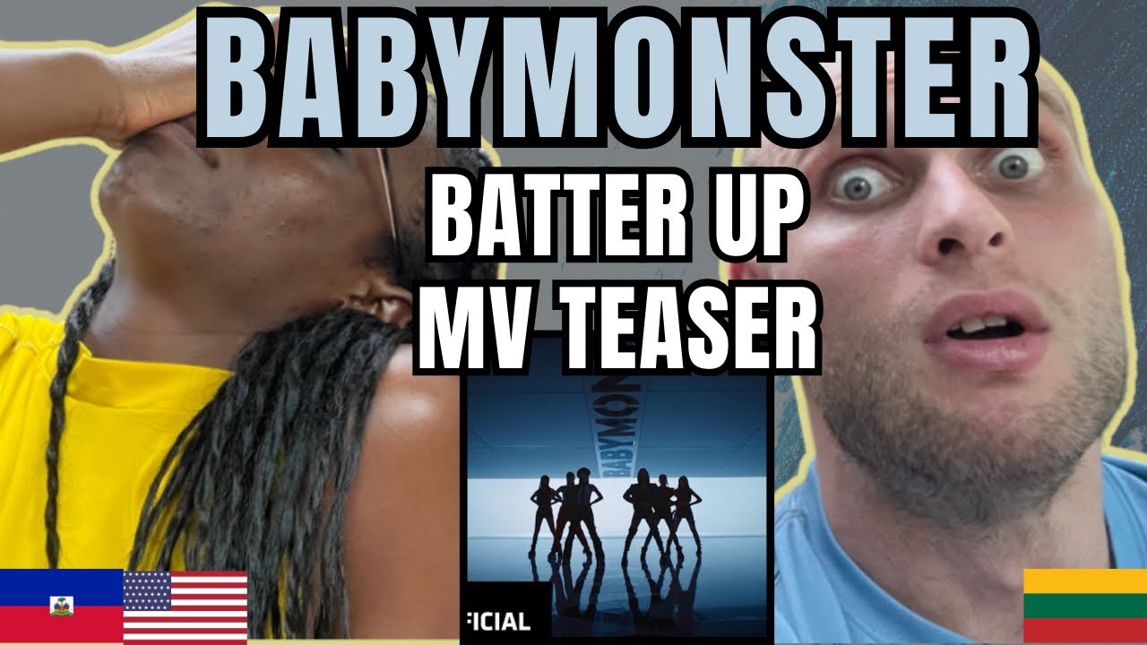 BABYMONSTER (베이비몬스터) - Batter Up MV Teaser Reaction | FIRST TIME ...
