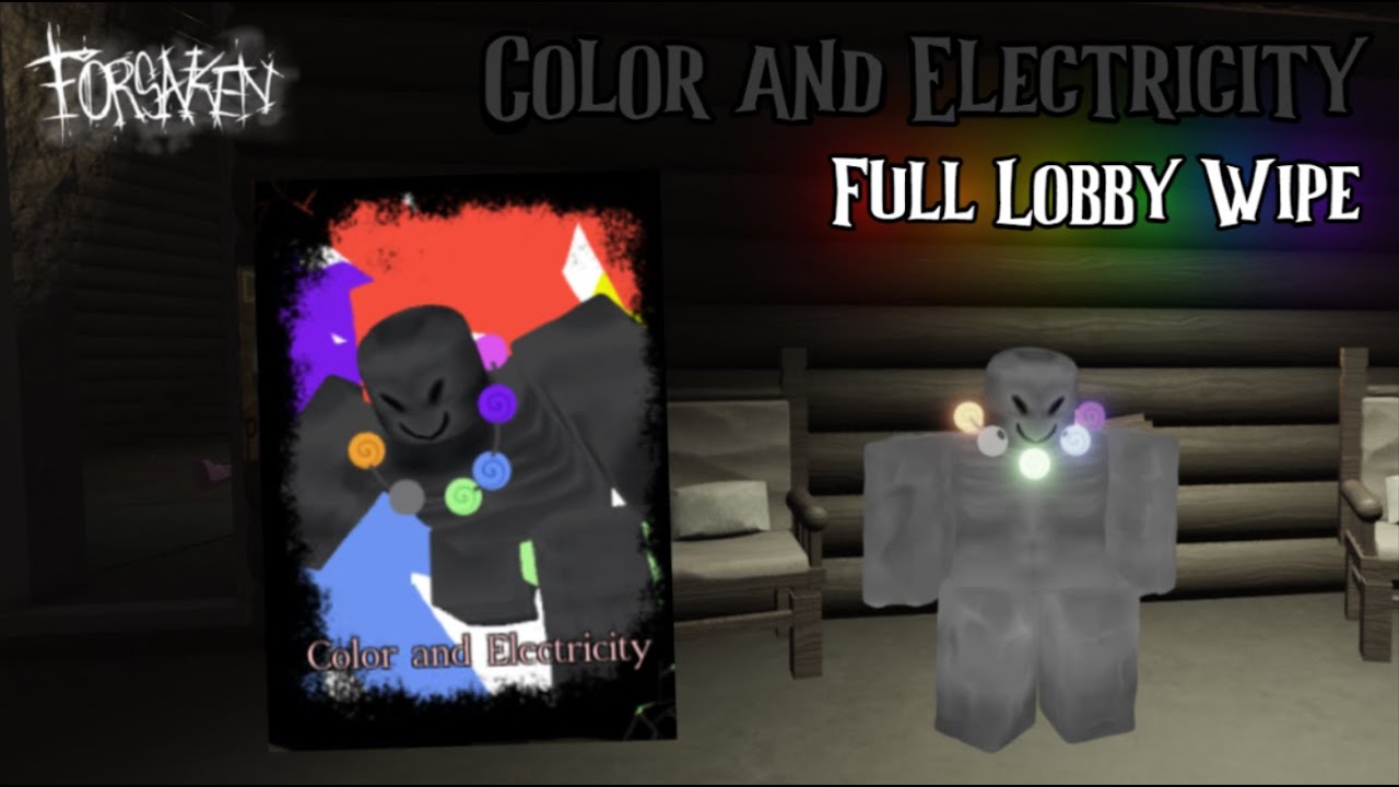NEW c00lkidd "Color and Electricity" Skin FULL LOBBY WIPE | Roblox ...