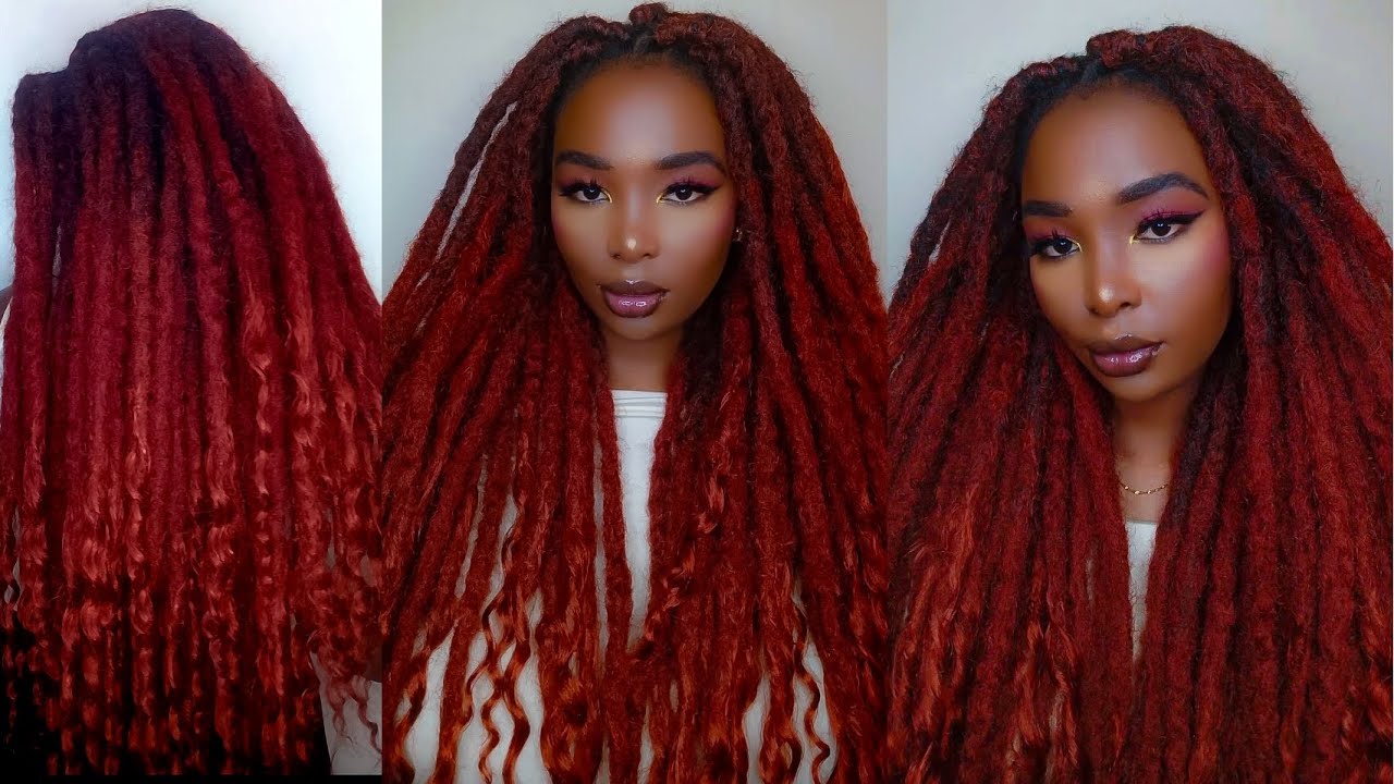 INSTALLING dreadlocks extensions|BEGGINERS TUTORIAL - YouTube