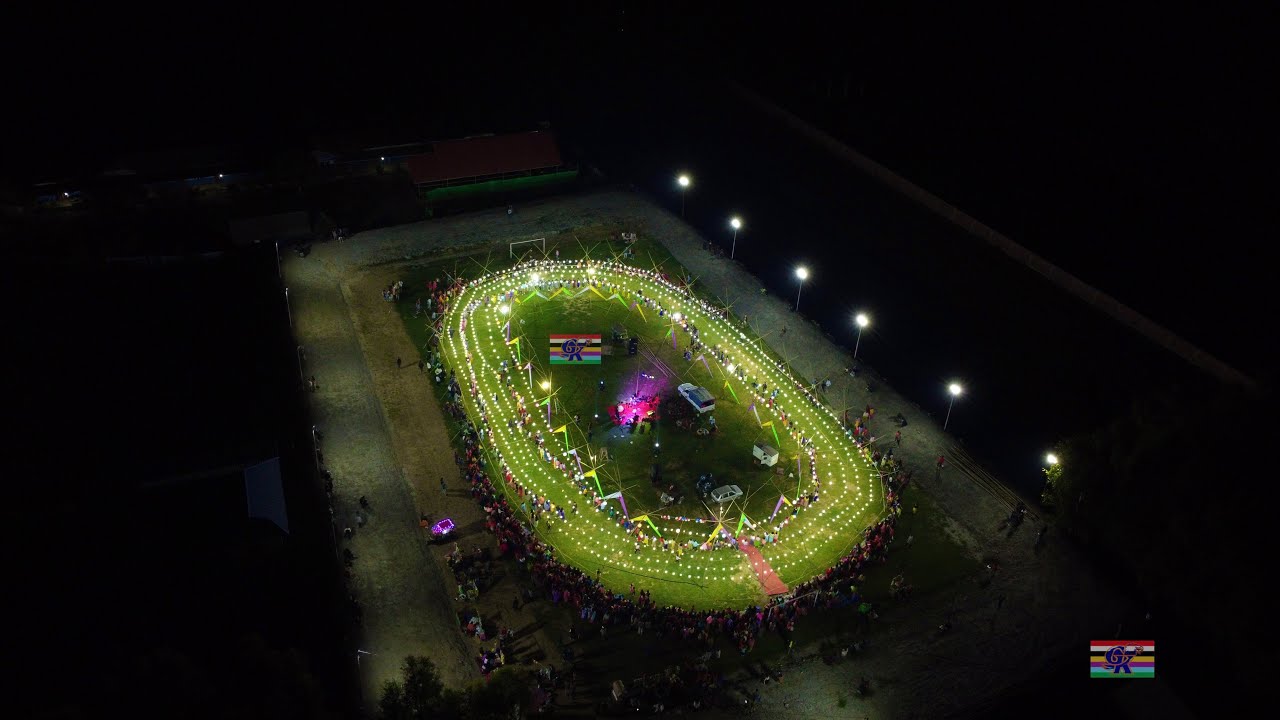 TENTHA Thabal Chongba 2023- Multicomplex Ground Tentha khongbal- With Drone view - YouTube