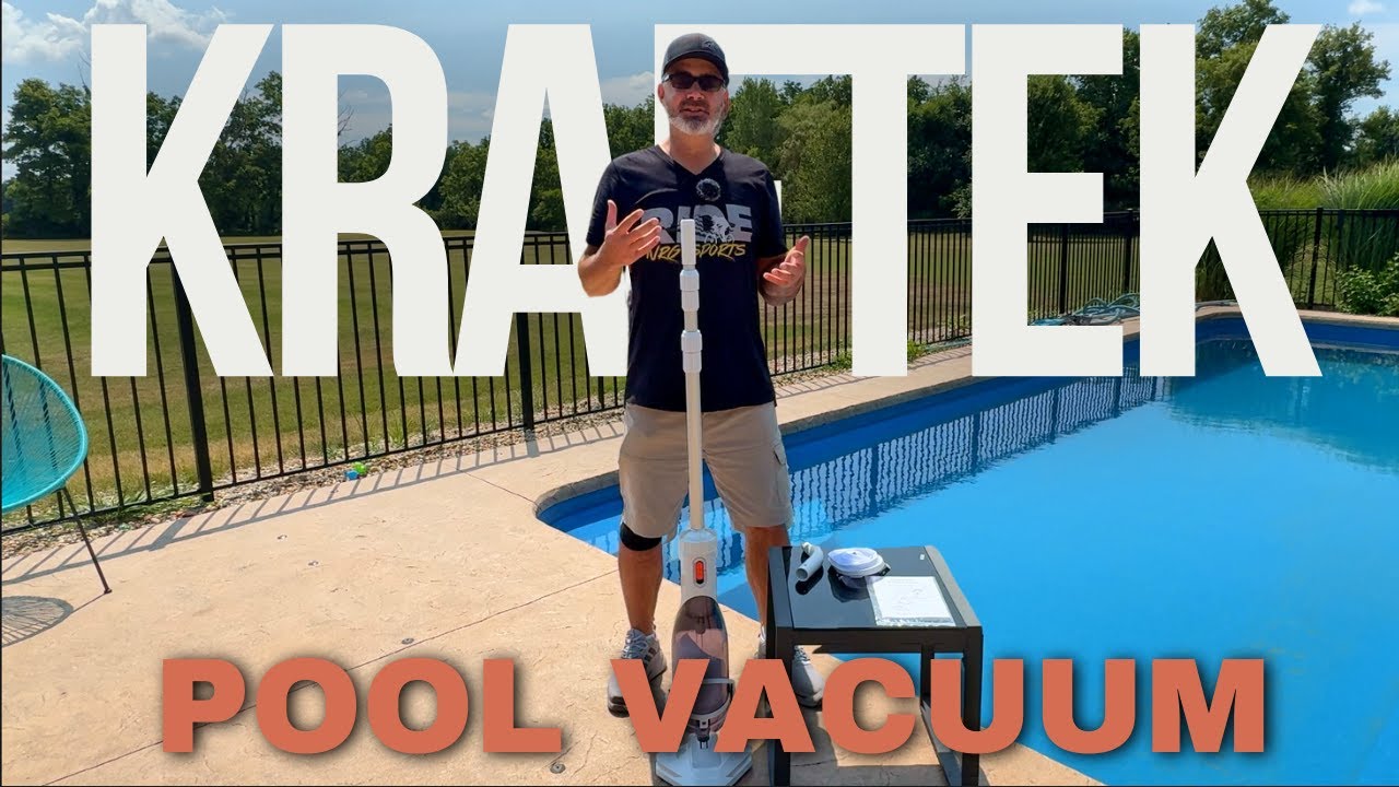 VACUUM YOUR POOL LIKE YOU VACUUM YOUR HOUSE - Kraftek Pool Keeper K1 Handheld Pool Vacuum Review ...