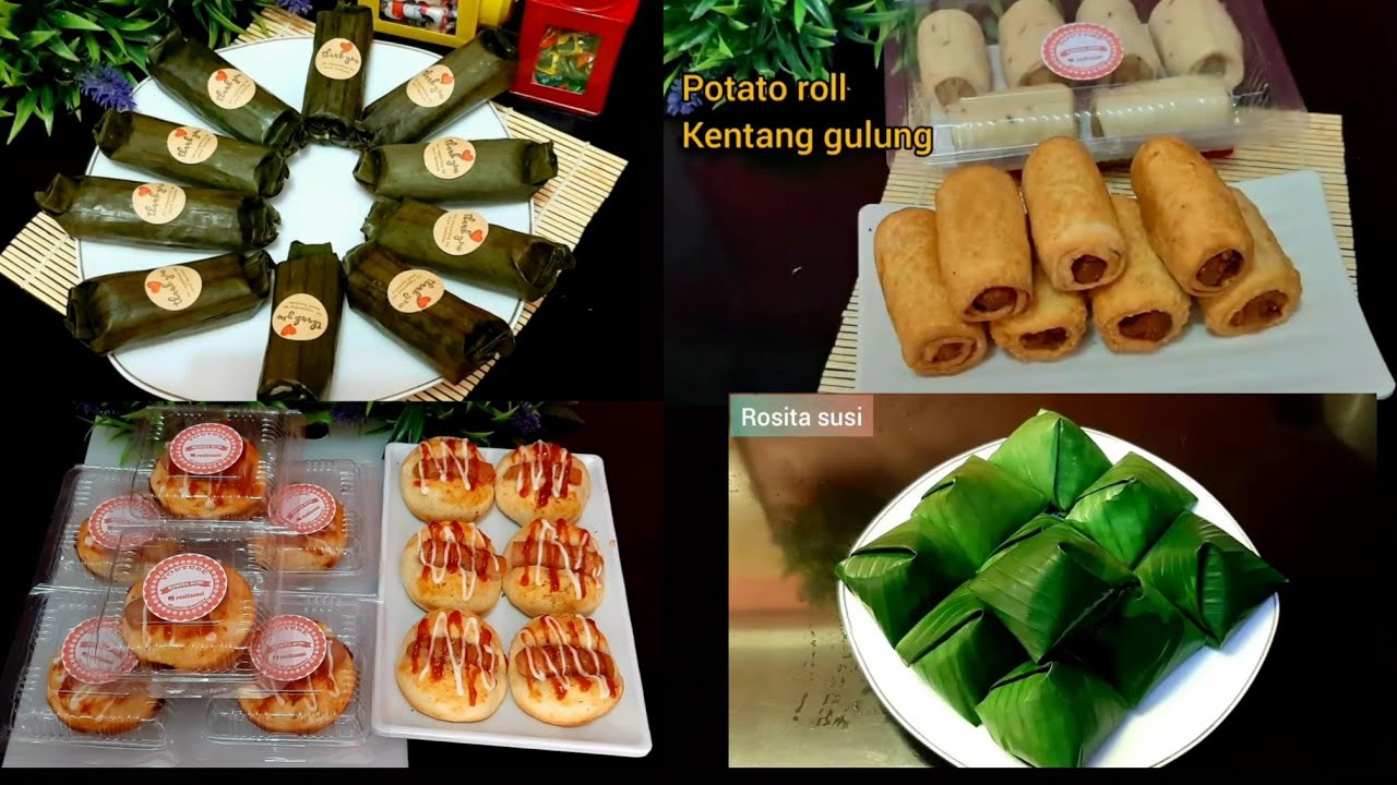4 snack unik variasi menarik untuk ide jualan - YouTube