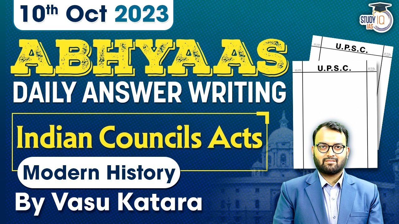 Daily Answer Writing | Abhyaas | Modern History | UPSC - YouTube