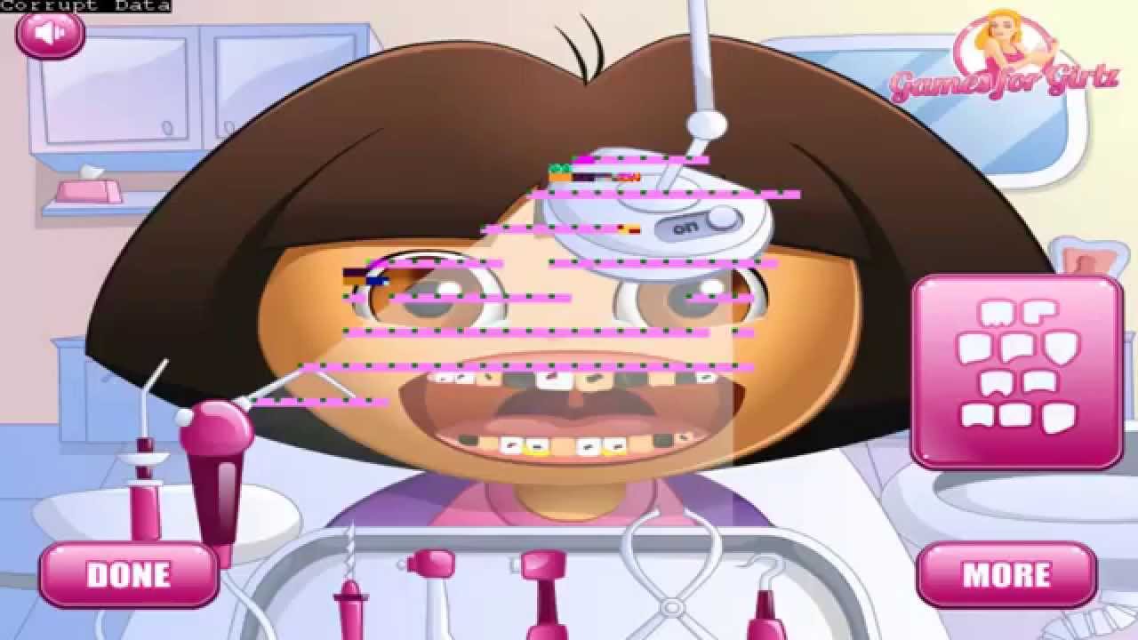 Dora the Explorer Game - Dora Tooth Problems Game Play - Gril Games ...
