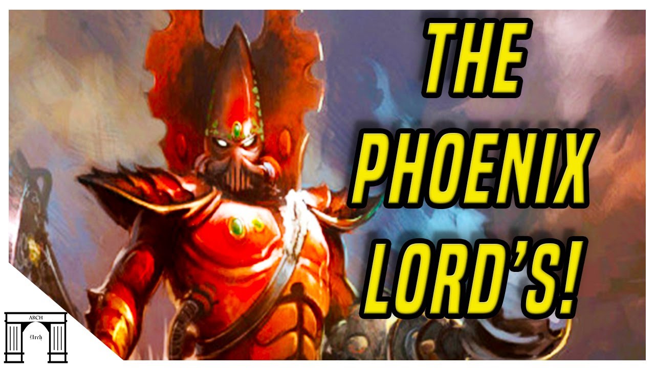 The Phoenix Lord's Of The Eldar! Immortal Warrior Teachers Of The ...