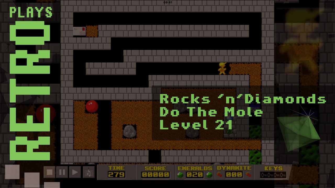 Rocks ´n` Diamonds - Level 21 - do the mole - YouTube