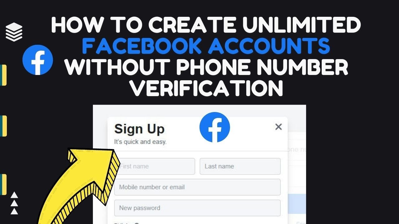 How to create Facebook account without phone number/Advertising access ...