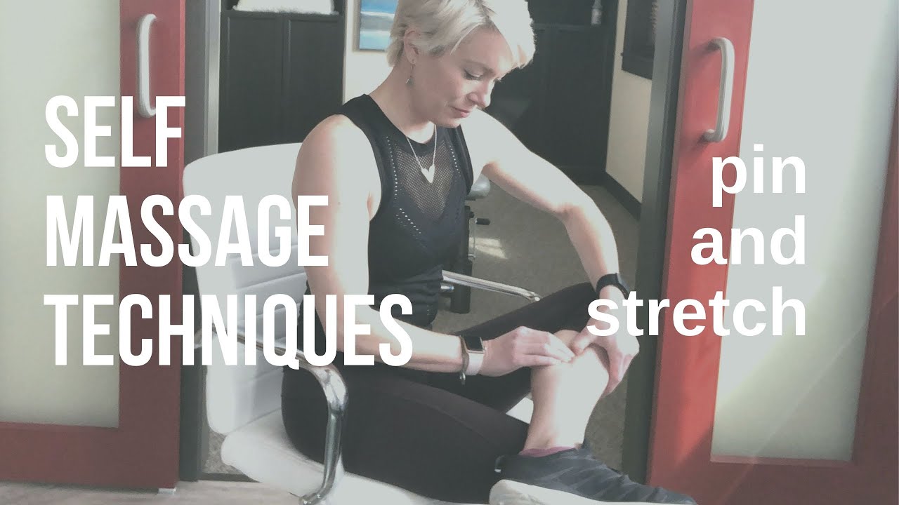 Self Massage Techniques Pin And Stretch Self Massage For Neck Elbow