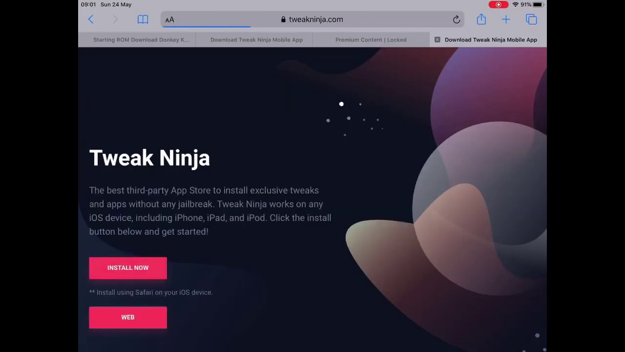 How to install tweak ninja! - YouTube