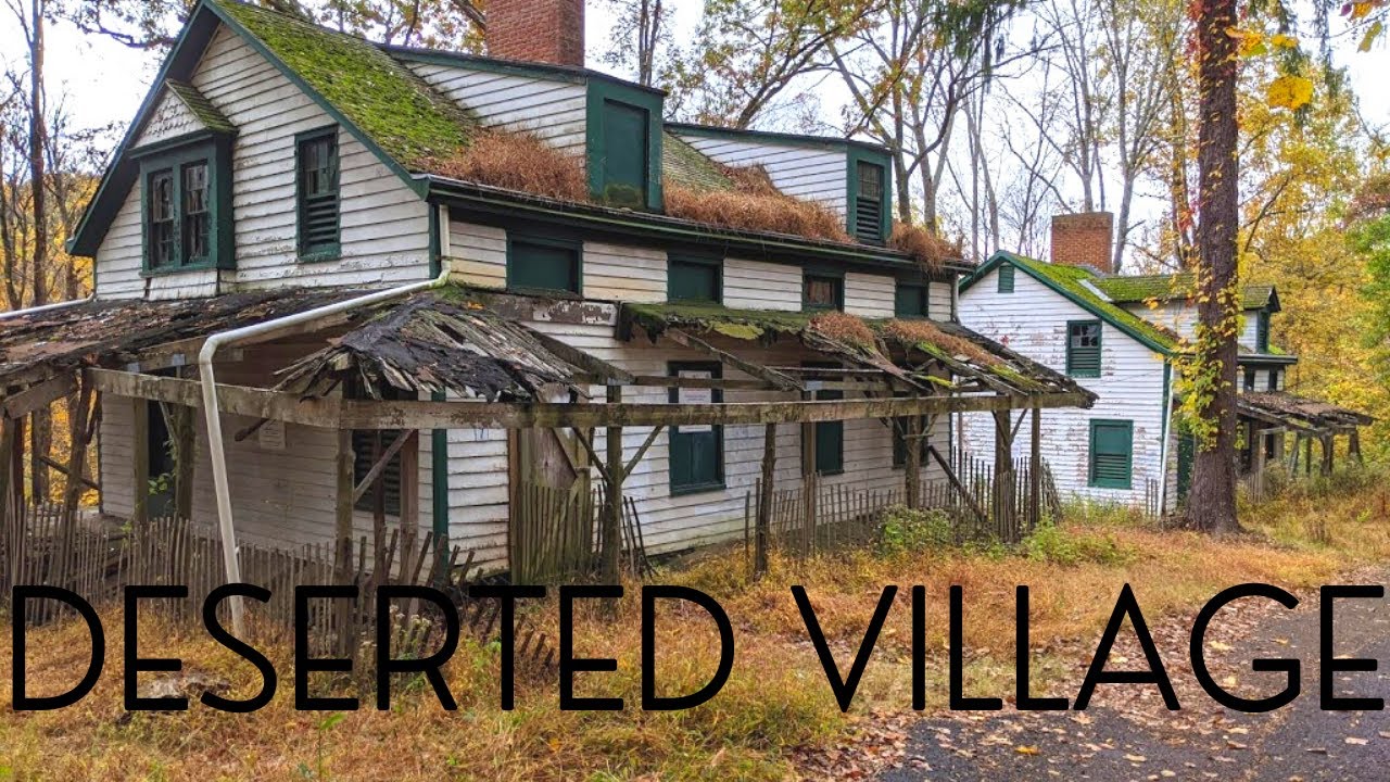 Exploring a Haunted Deserted Village - Watchung Reservation, NJ - YouTube