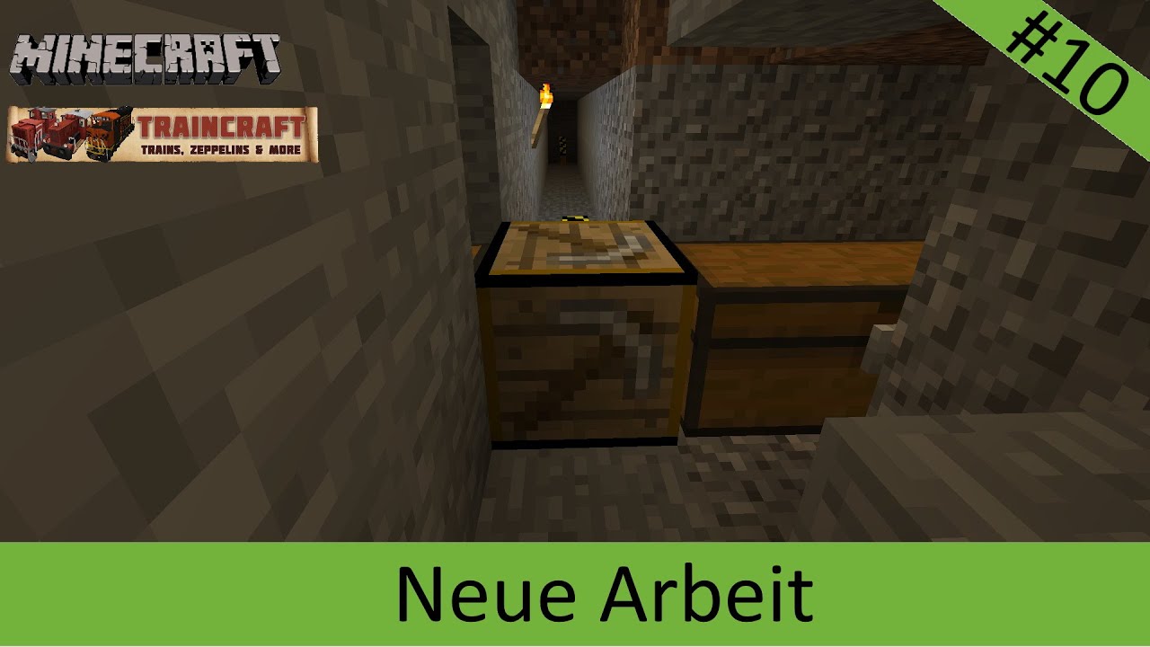 Minecraft Traincraft || Folge 10 || Neue Arbeit - YouTube