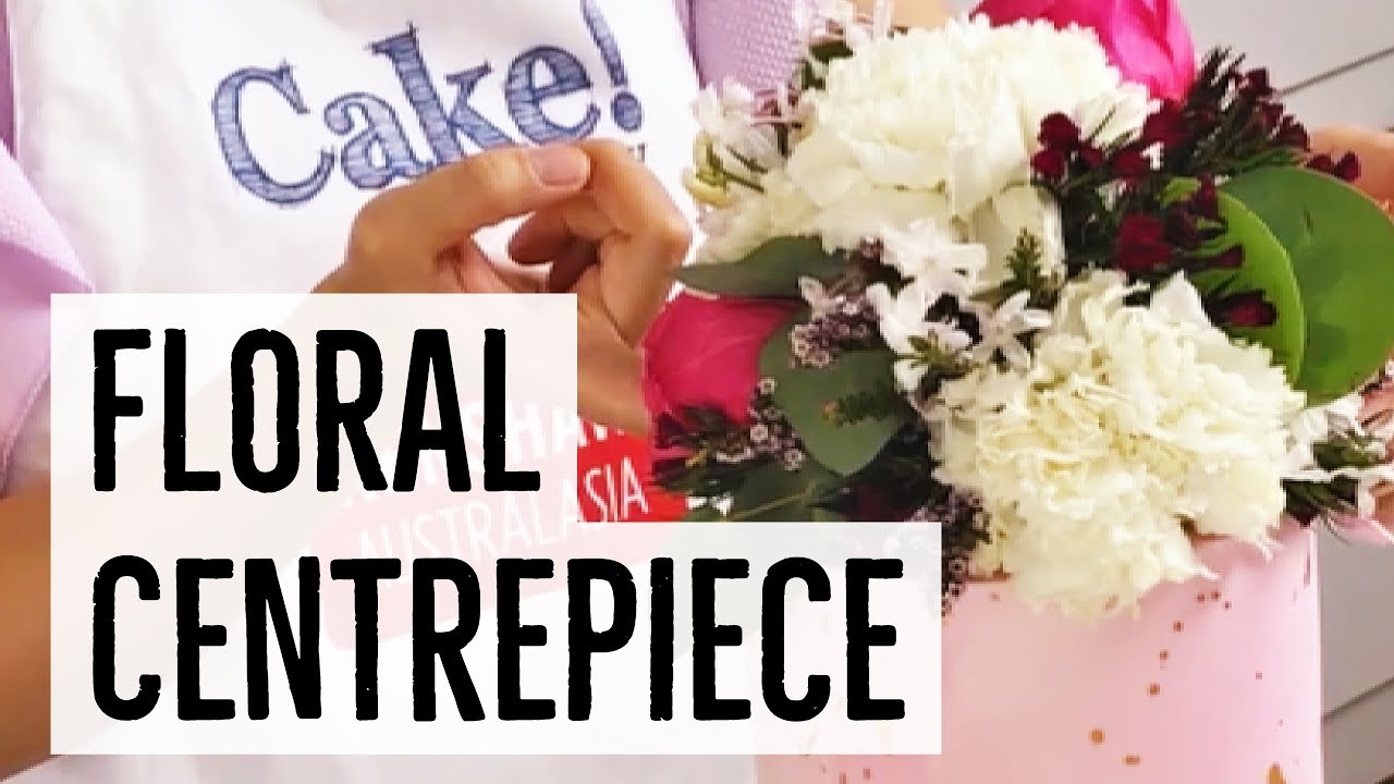 DIY Floral Bouquet Cake Topper food safe for cake - YouTube