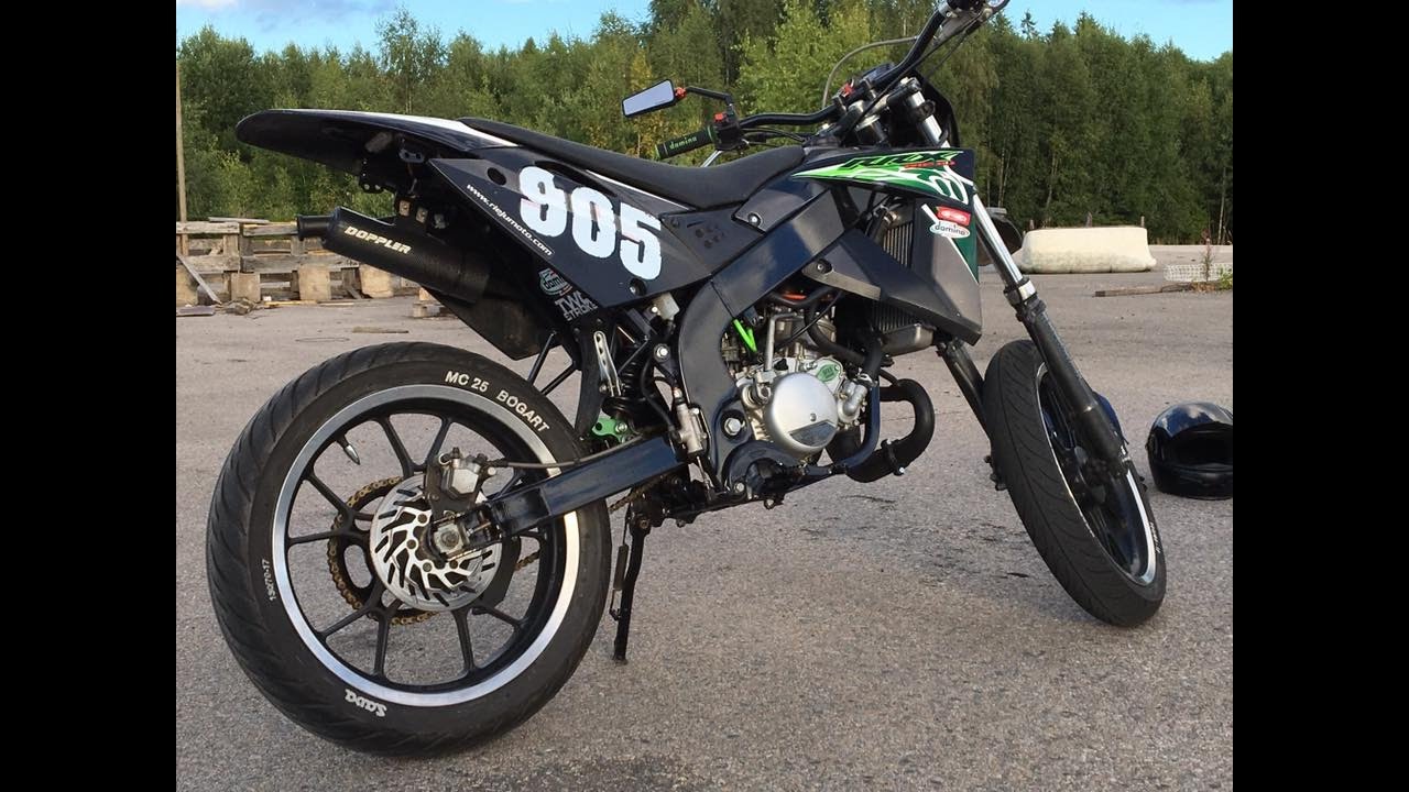 Rieju RRX project done (sold) - YouTube