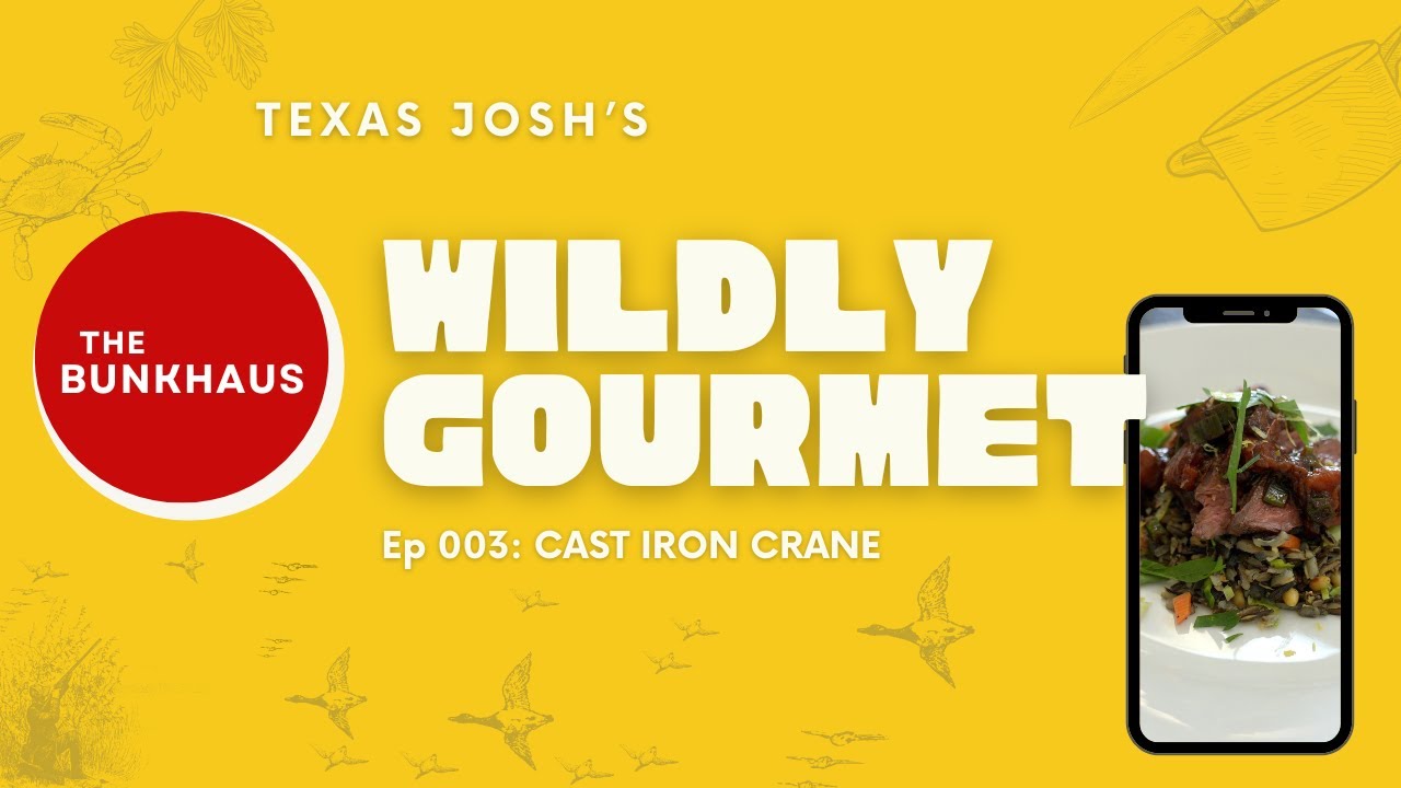 Cast Iron Sandhill Crane Recipe | The Ribeye of the Sky | Wildly ...