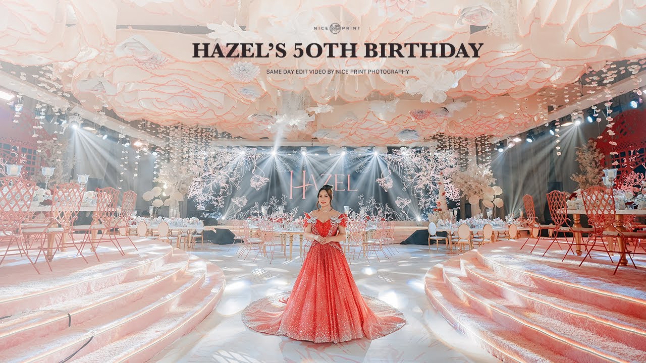 Hazel Villaflor 50th Birthday Party | Same Day Edit Video By Nice Print ...
