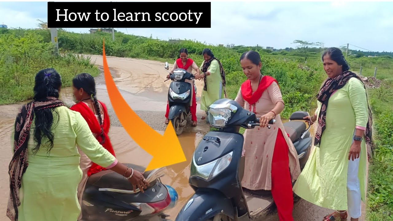 ಕೆಲವೇ ನಿಮಶ ದಲ್ಲಿ ಕಲಿಇರಿ ಸ್ಕೂಟಿ |😻How to Ride Scooty in few days scooty ...