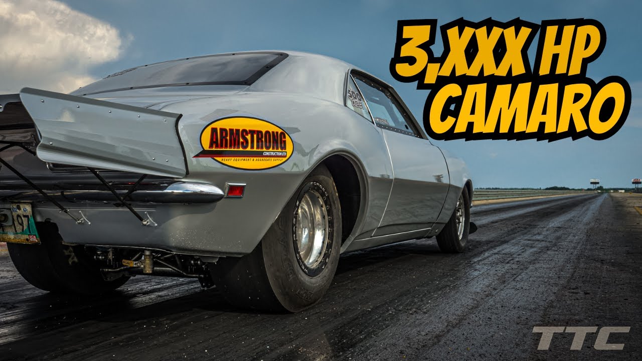 This 1968 Chevrolet Camaro has over 3,000 Horsepower!!! - YouTube