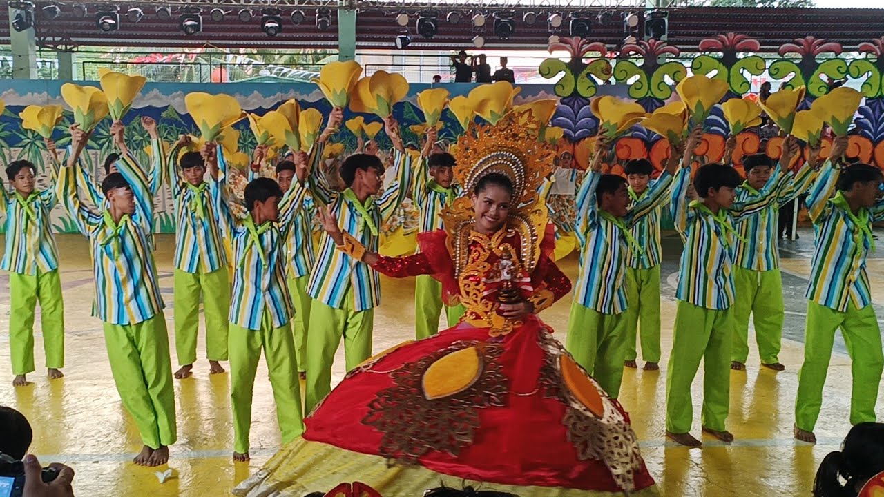 Sinulog Festival / Pomponan National Highschool Baybay Leyte - YouTube