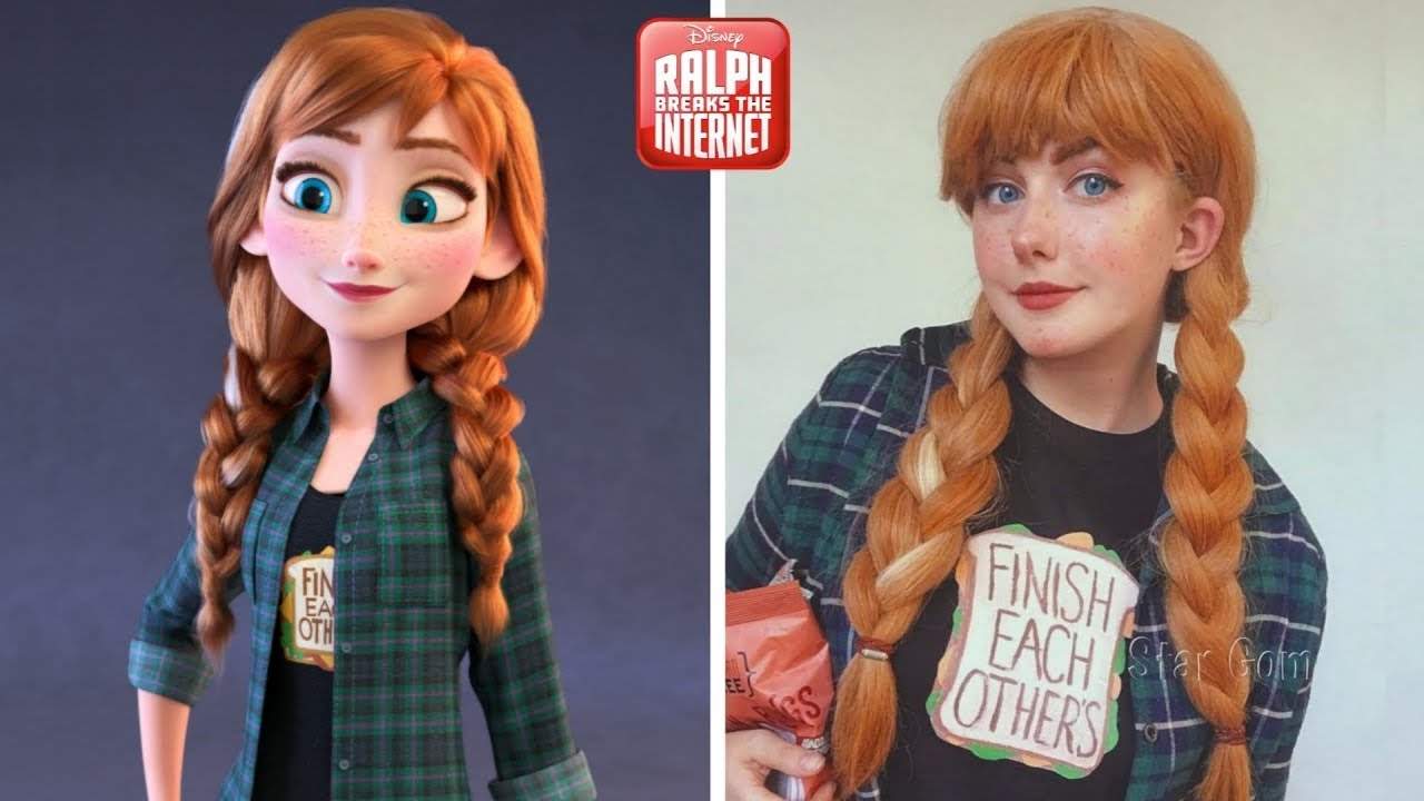 Ralph Breaks the Internet Characters In Real Life - YouTube