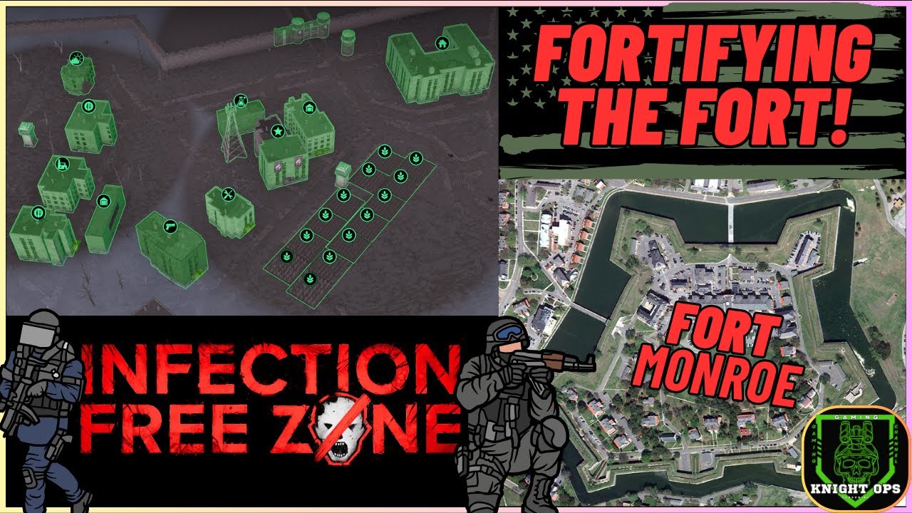 Fortifying The Fort! - Fort Monroe - Infection Free Zone Gameplay - 03 ...