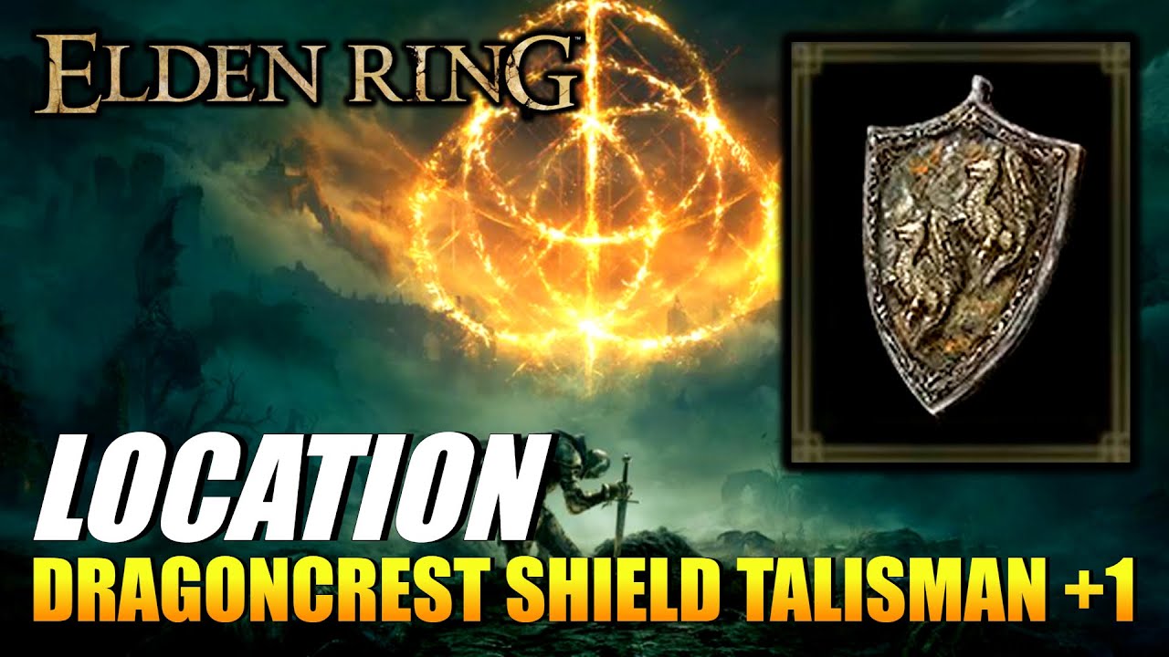 Elden Ring - Dragoncrest Shield Talisman +1 Location (Talisman) - YouTube