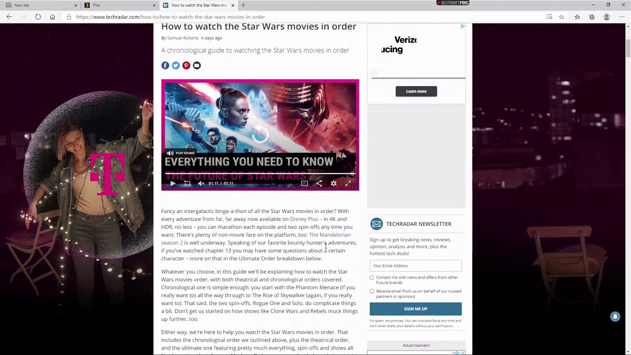 Plex how to get Star Wars collections - YouTube