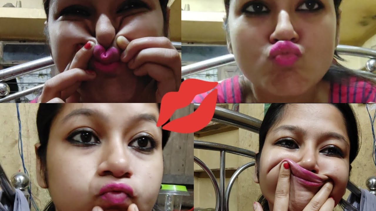 lip💋 smelling chellenge part 3 with long video. #request ...