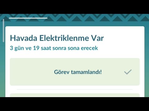 Havada Elektriklenme Var!Görevi Sonlandı!Balonlu Pikachu Veriyor Görev.#pokemongo #pokemongoturkiye