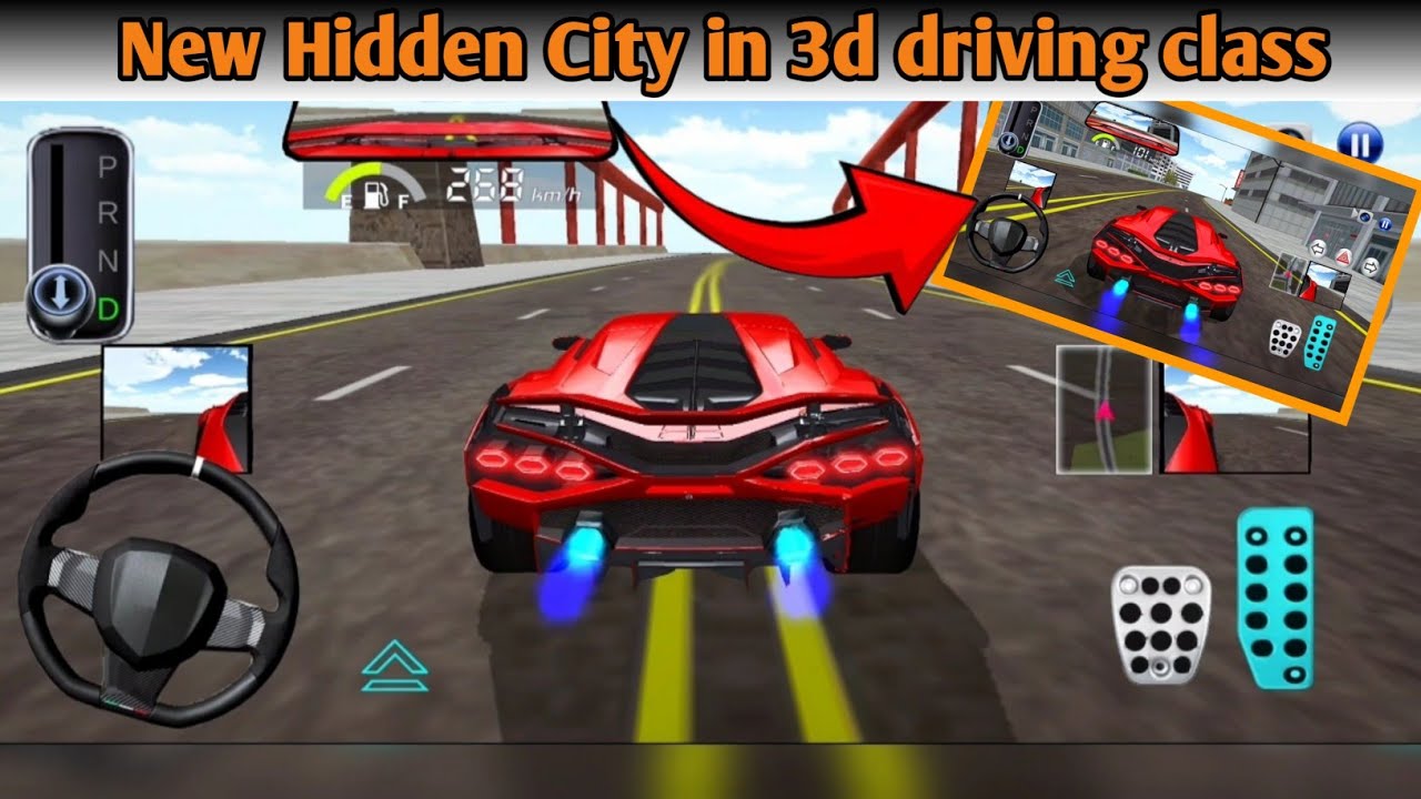 Exploring New Hidden city in 3d driving class 2 | Best Android game ...