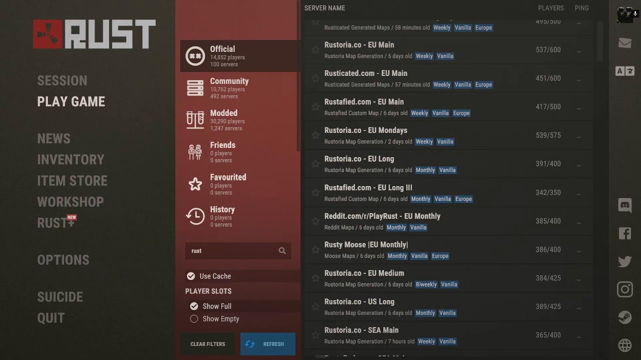 Epic Rust Giveaway at 5000 Subscribers! - YouTube