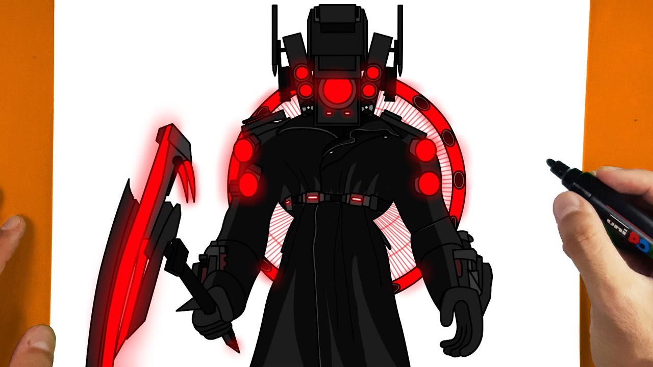 How to Draw Executioner Speakerman | Skibidi toilet 78 - YouTube