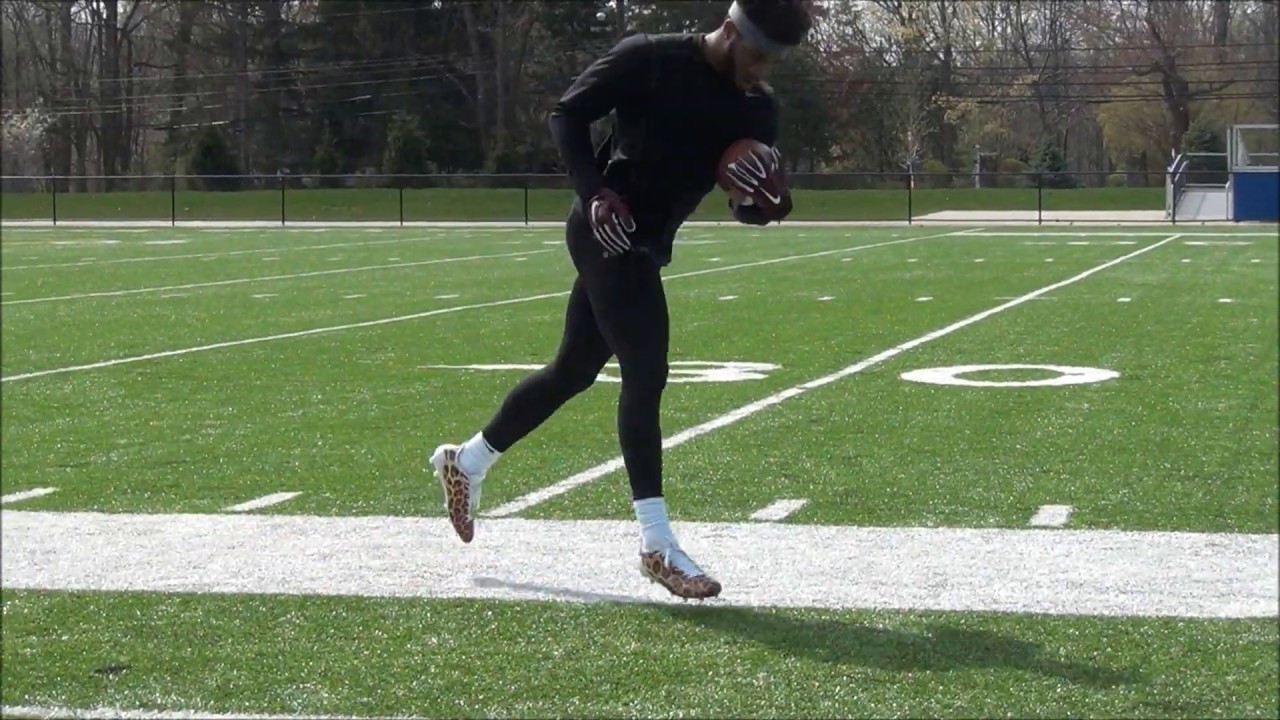 CJ Germany's NFL Pre-Draft 40 time workout - YouTube