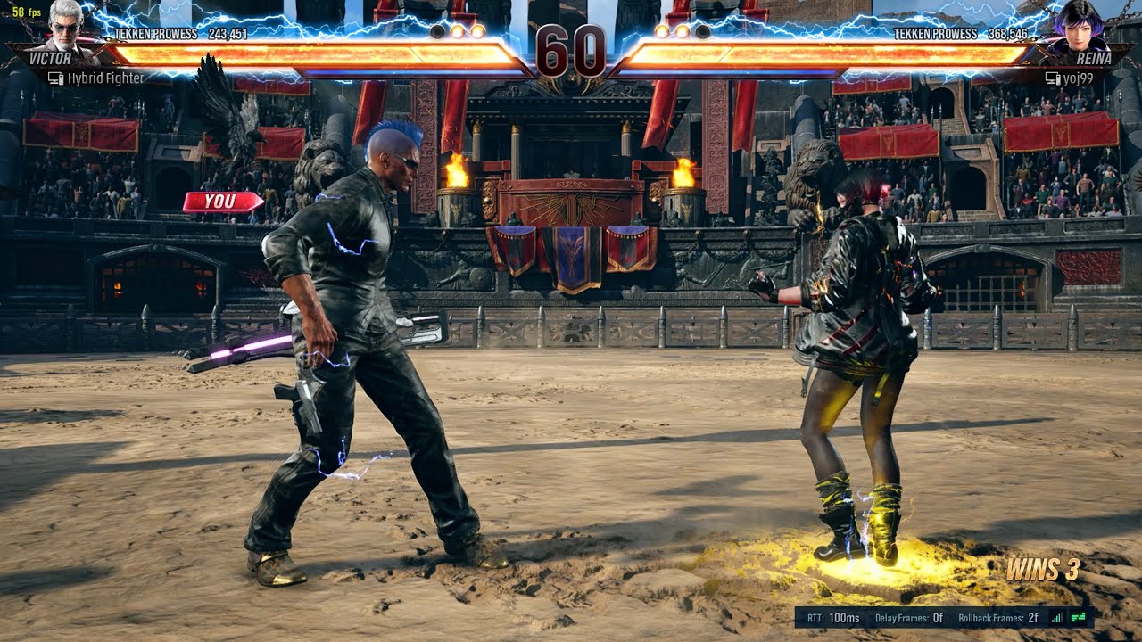 Tekken 8 | Hybrid Fighter (Victor) Vs Yoj99 (Reina) | Hype Match 🔥 ...