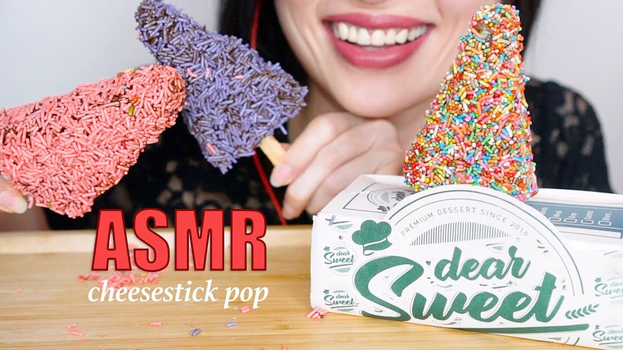 ASMR EATING SOUND CHEESE CAKE POP | NO TALKING | SHEFEBULOUSCIOUS ASMR ...
