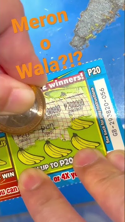 Meron o wala? PCSO Scratch it! - YouTube
