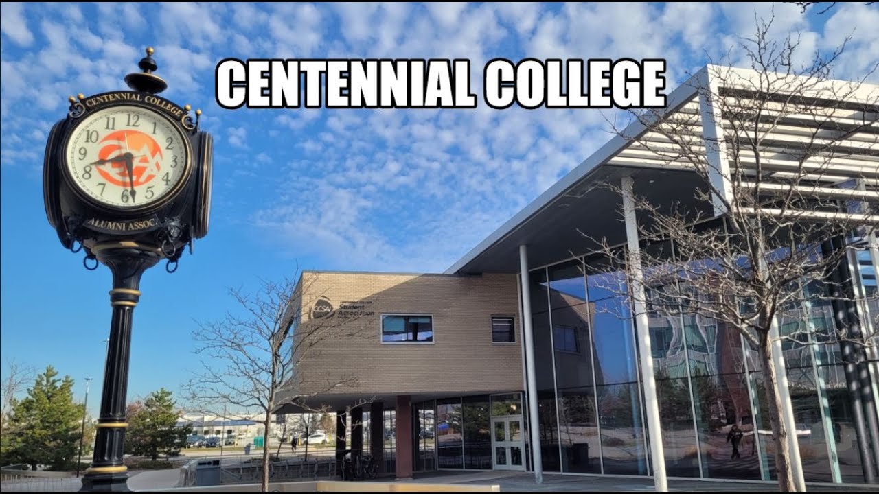 [4K] 🇨🇦 Campus Tour - Centennial College Scarborough Campus Walking ...