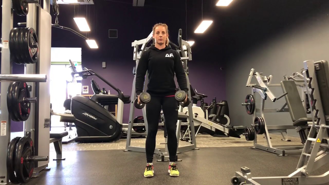 Standing lateral raises - YouTube