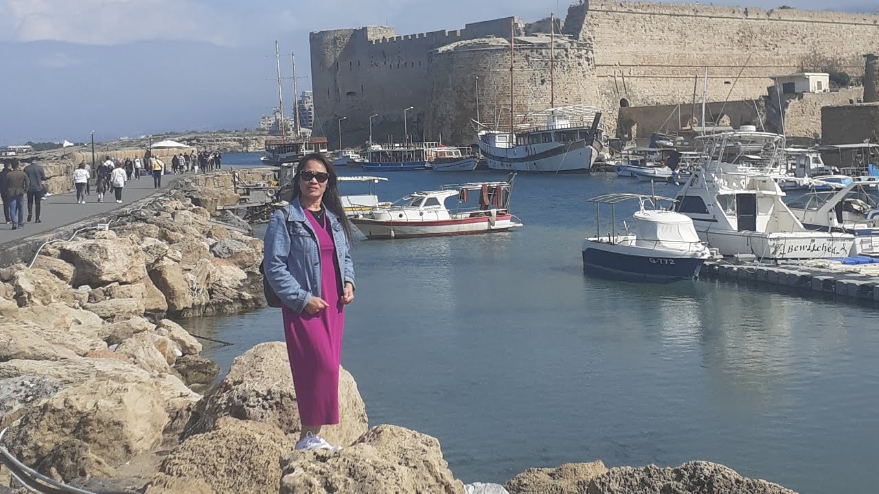 PASYAL kami sa Kyrenia Harbour North Cyprus - YouTube