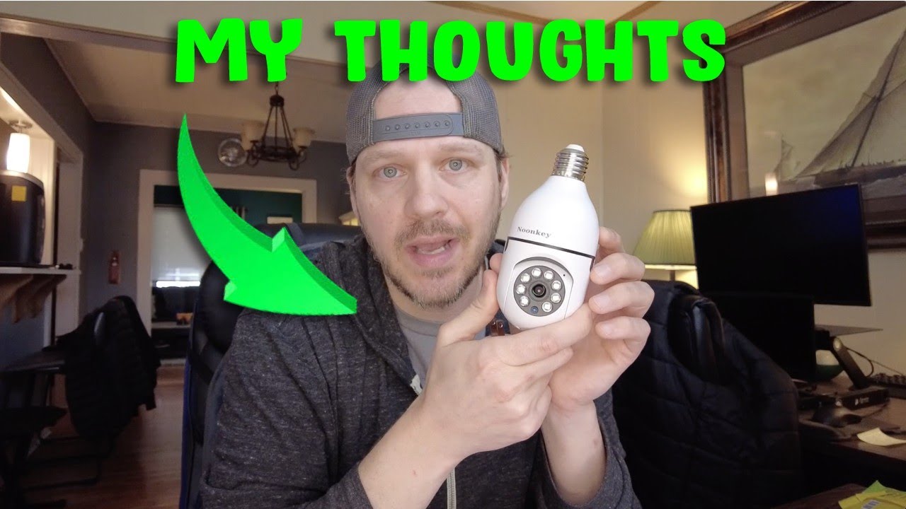 Noonkey 2K/3MP Light Bulb Security Camera Review - YouTube