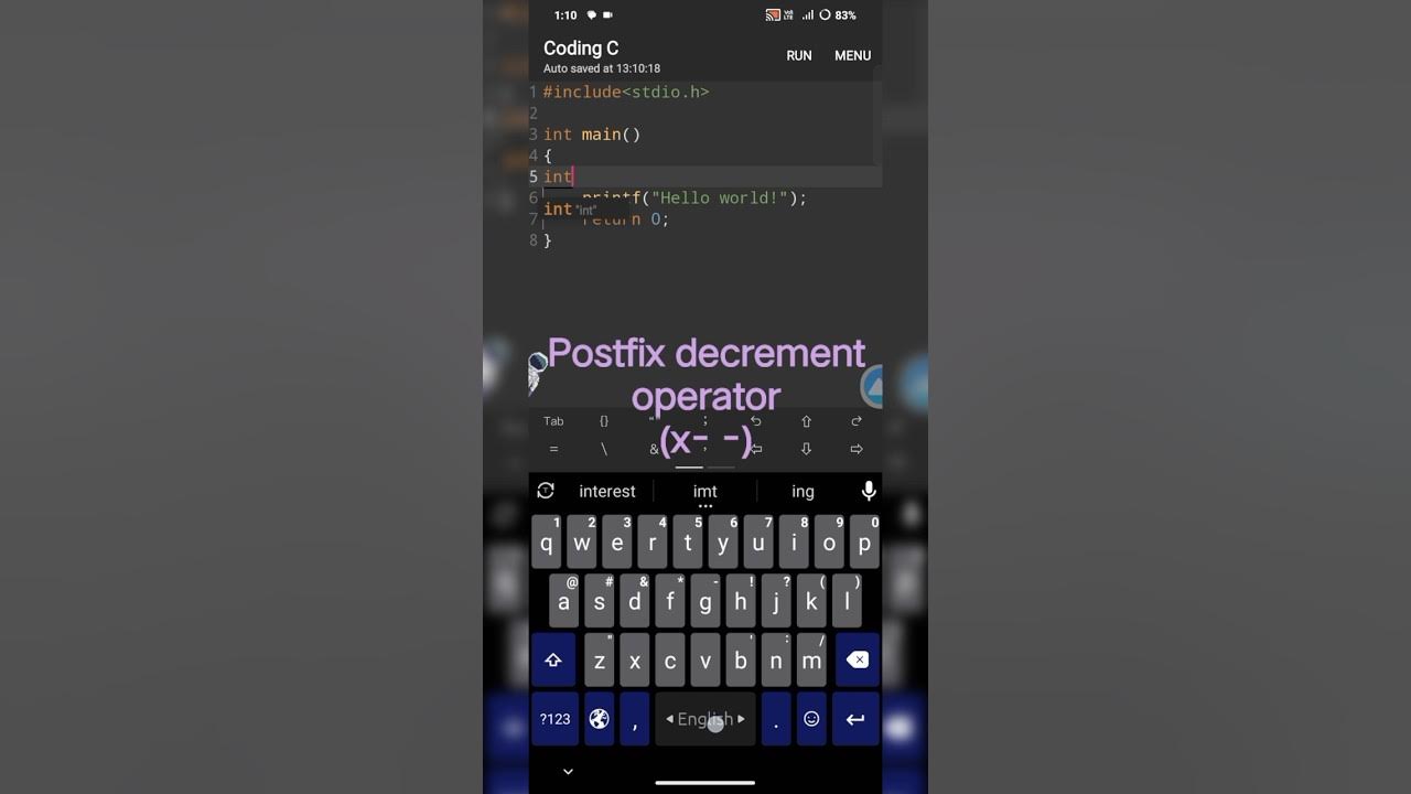 #program #mobile #code #programming #python #html #postfix decrement ...