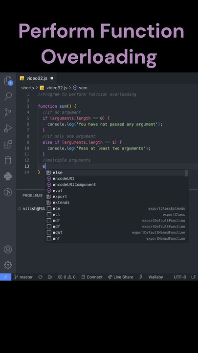 Program To Perform Function Overloading Codesecret Programming Youtube 