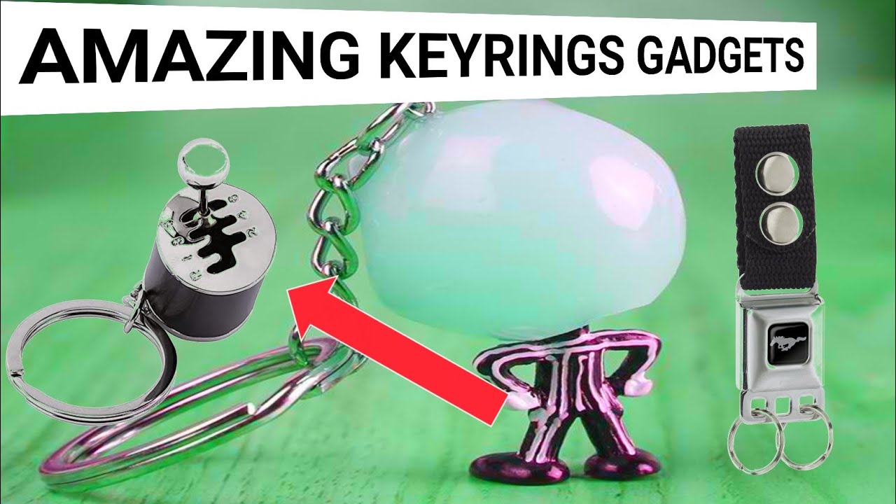 ENTERTAINING KEY RINGS USEFULL PRODUCTS | MIX GADGETS - YouTube