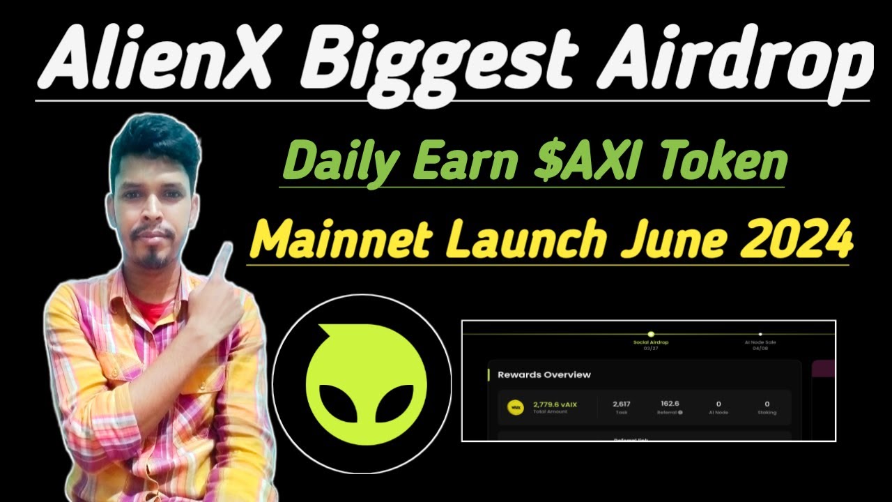 AlienX Airdrop Farming - Profit Chance $200-$500 || AlienX Biggest Airdrop 2024 || Easy Money ...