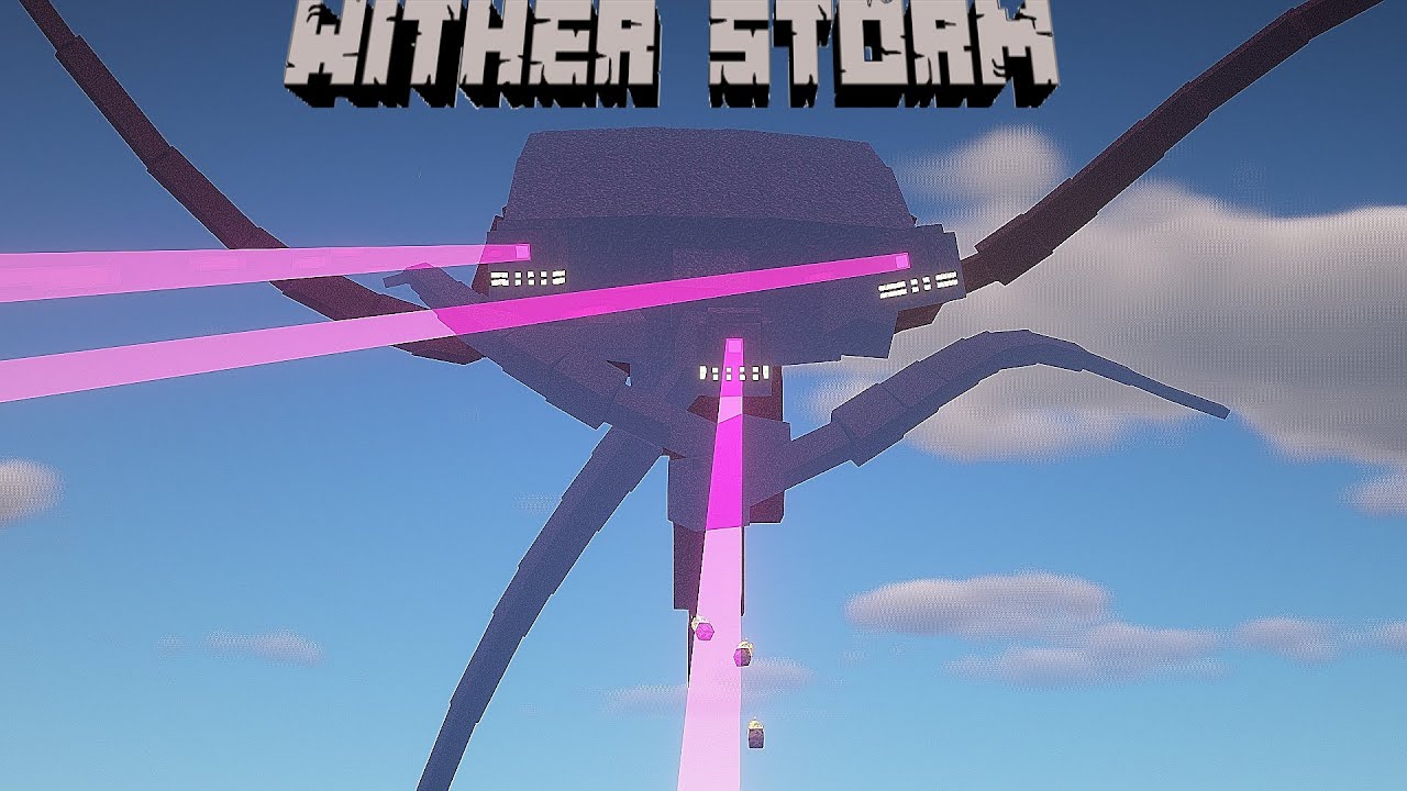 The Wither Storm VS The Parasites In Minecraft - YouTube