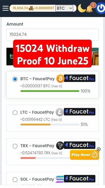 💸 Viefaucet Withdraw Proof to FaucetPay | Earn Free Crypto Daily! 🔥 - YouTube