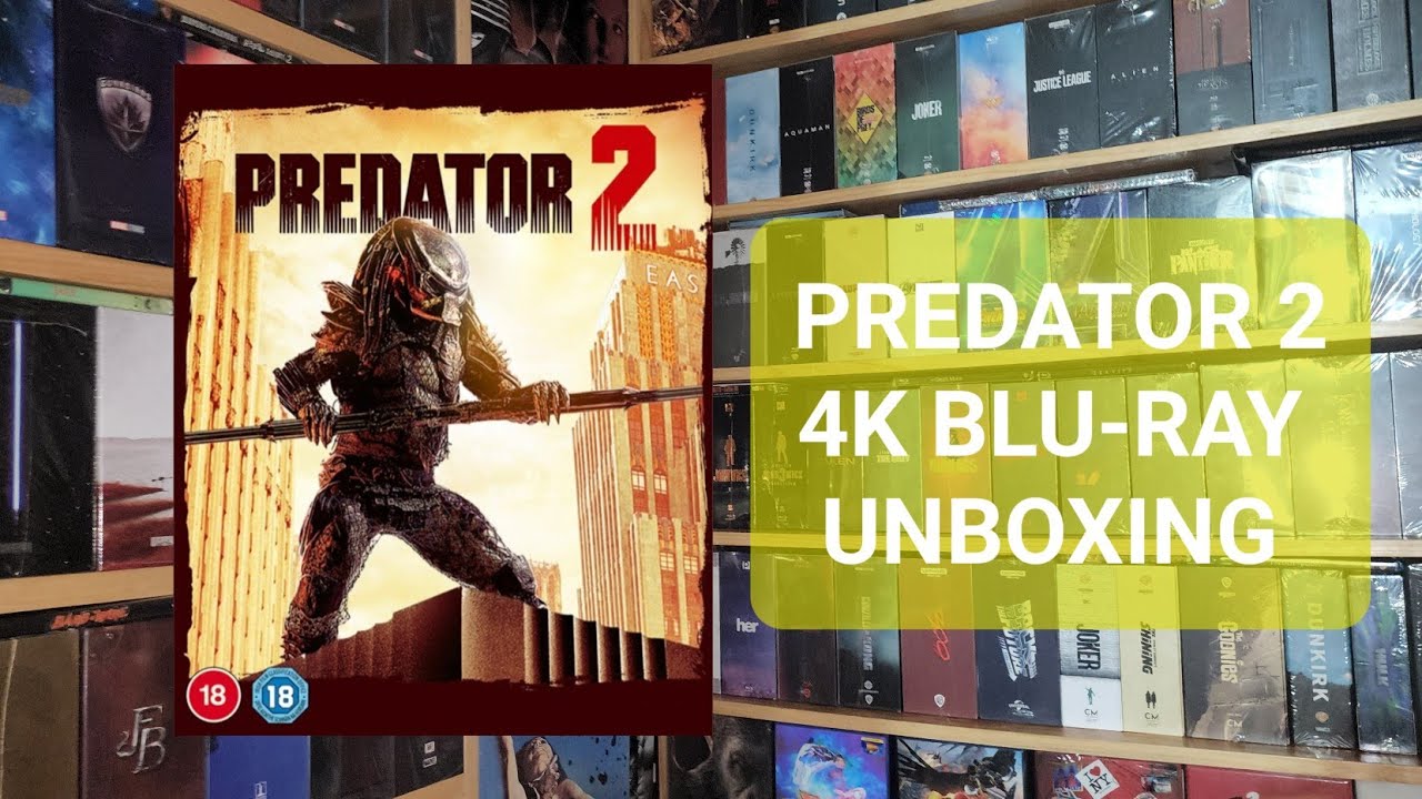 PREDATOR 2 4K ULTRA HD BLU-RAY UNBOXING + MENU - YouTube