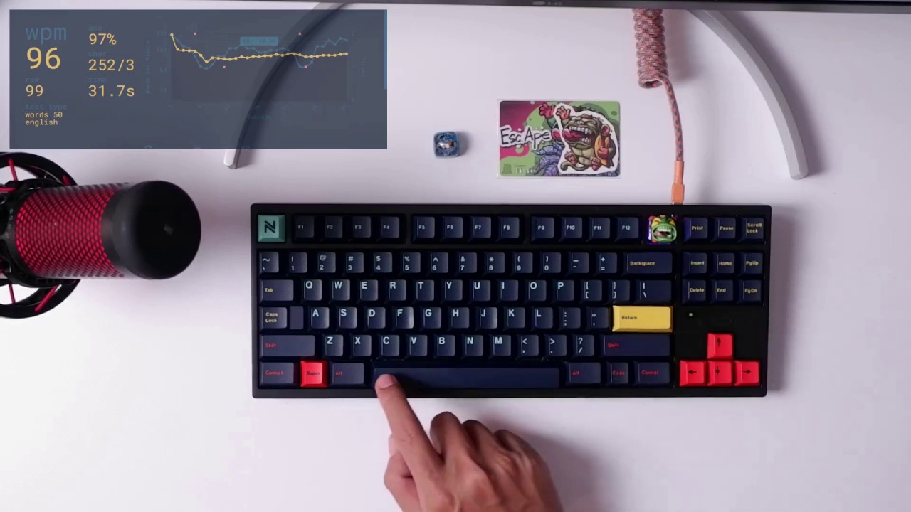 TGR Jane CE V2 - Vintage Black - holee bandaid mod stab - YouTube